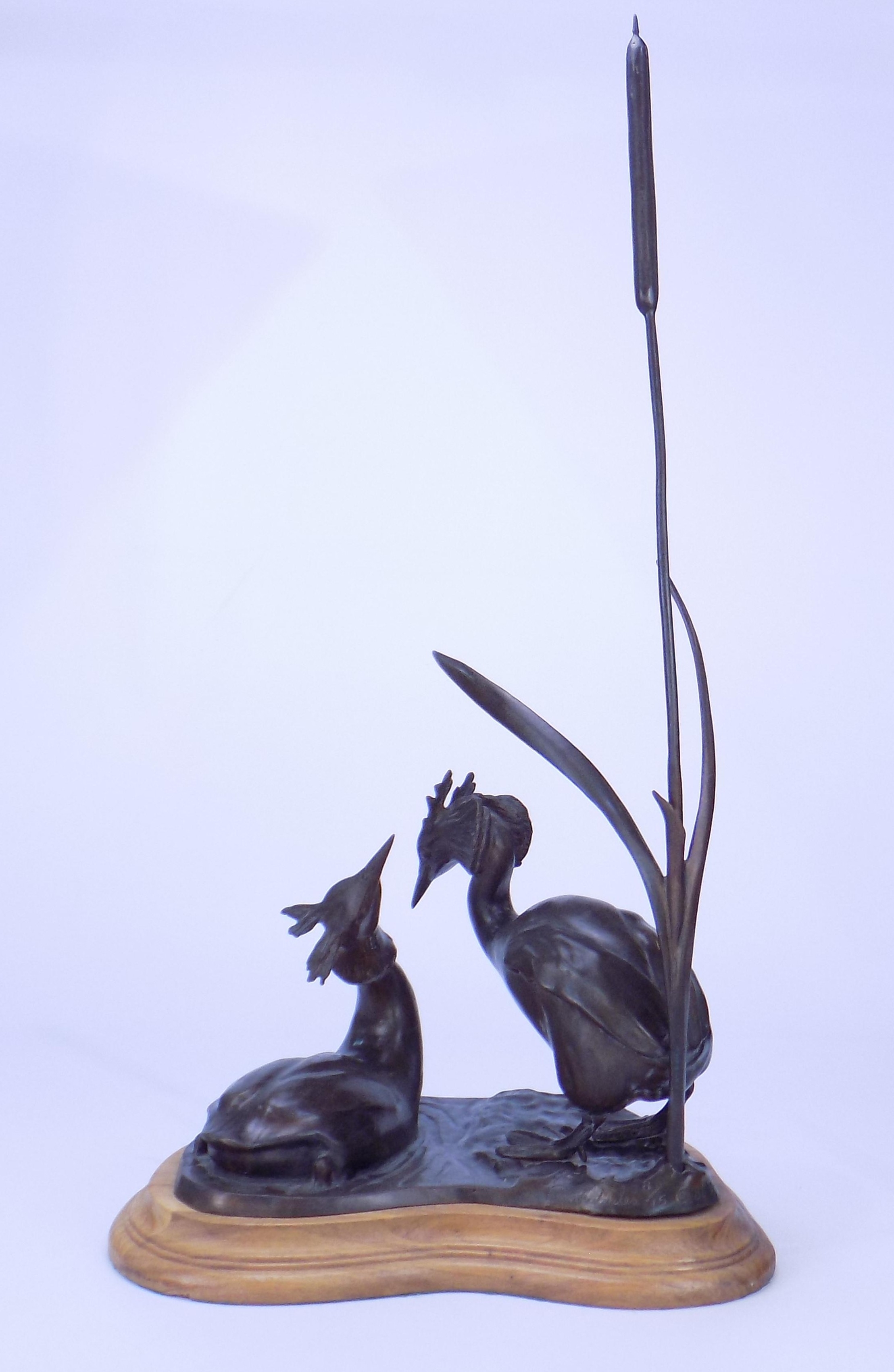 Frank Miles | Great Crested Grebes (1946) | MutualArt