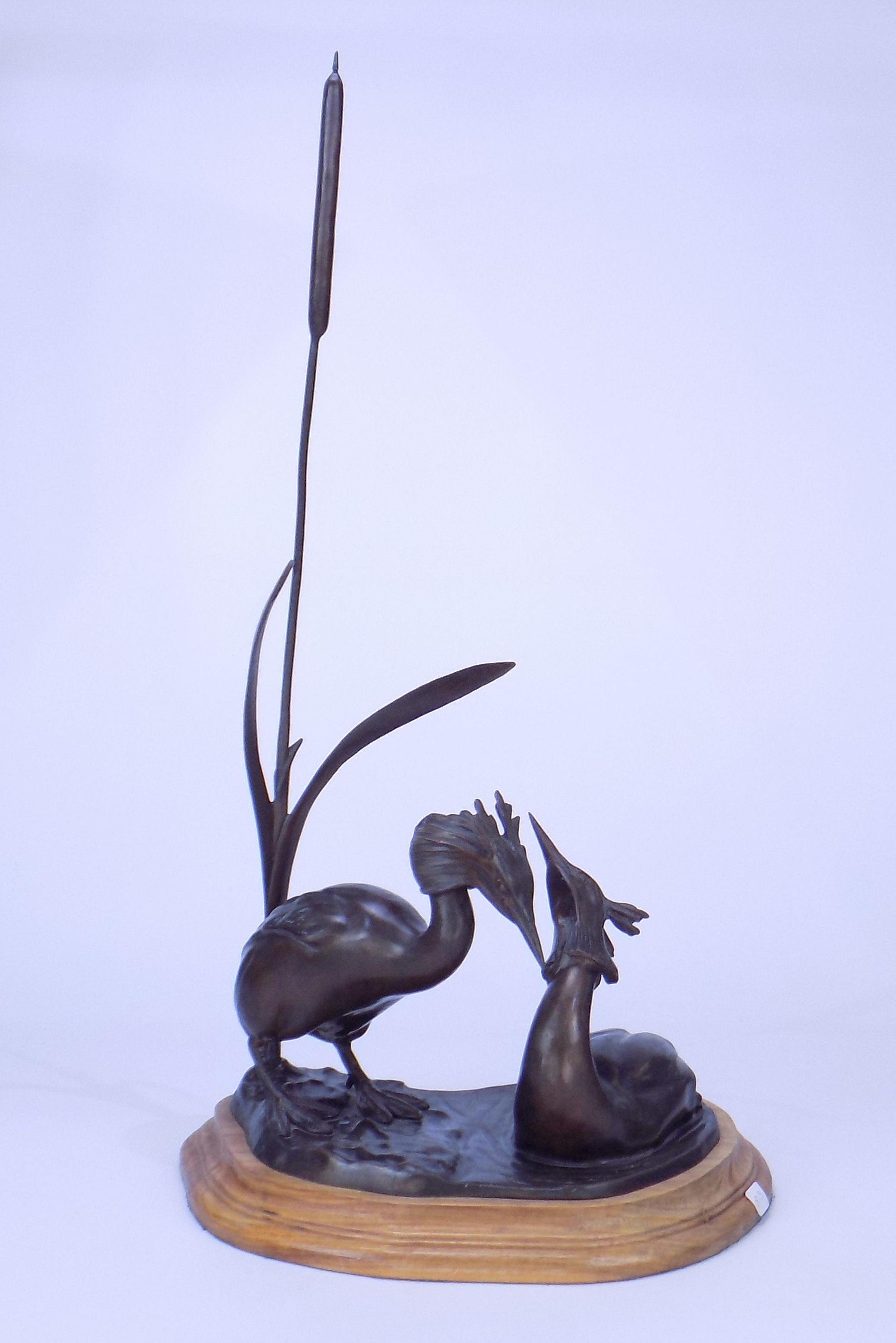 Frank Miles | Great Crested Grebes (1946) | MutualArt