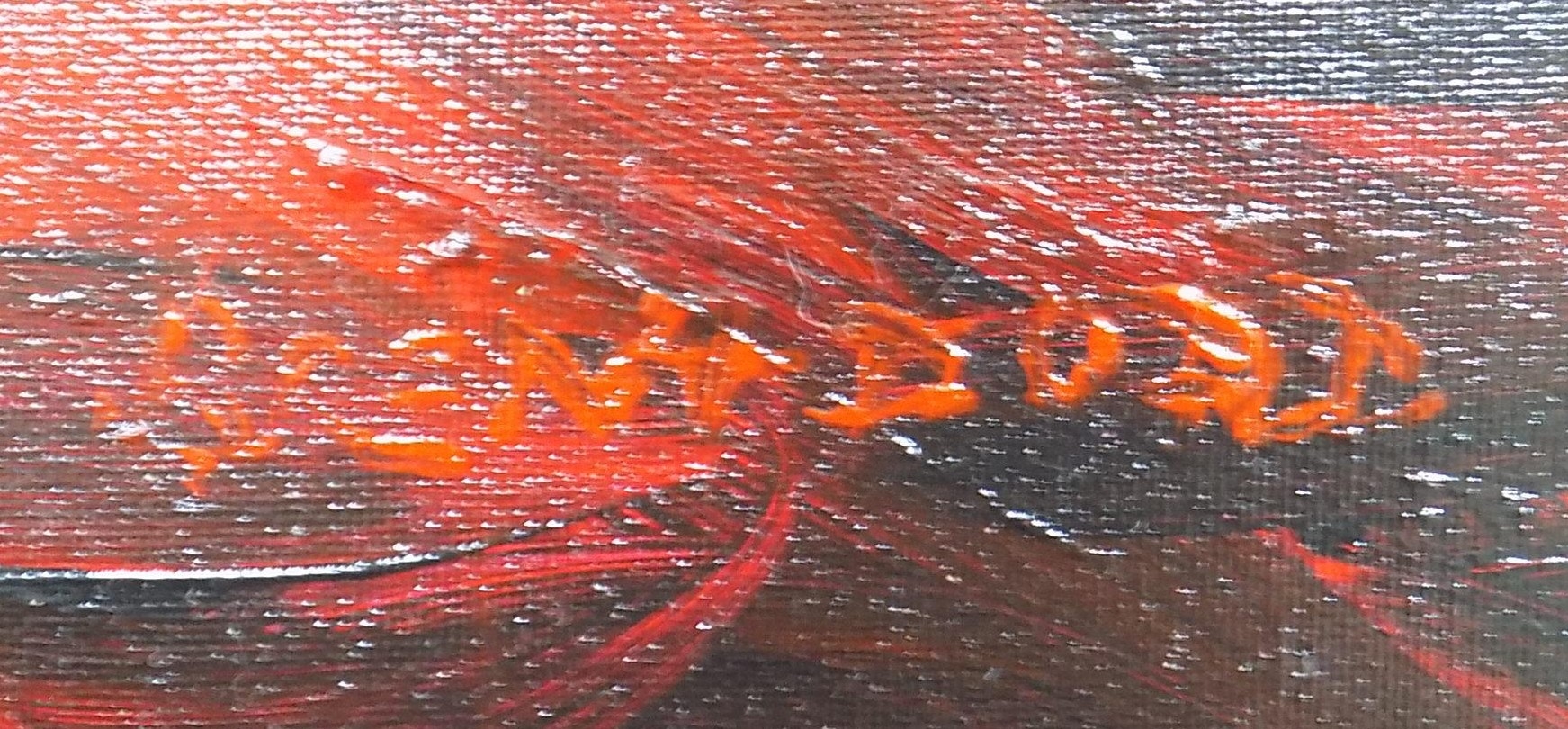 Brent DODD | Fiery Landscape (1978) | MutualArt