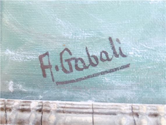 Alfred Gabali | Battle Ship | MutualArt