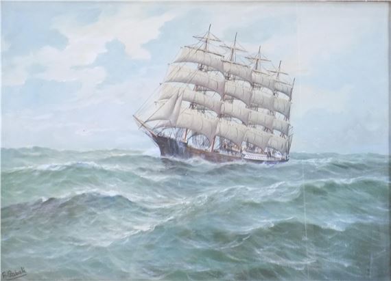 Alfred Gabali | Battle Ship | MutualArt