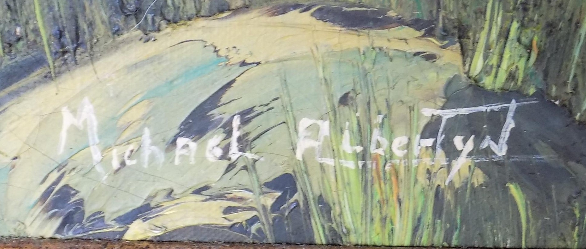 Michael Albertyn | Vineyard below Mountain (1938) | MutualArt