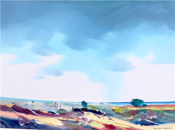 Richard Alexander Rennie | STORM OVER THE BEACHSIDE | MutualArt