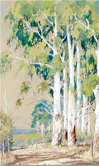 William J. McGill | BLUEGUM TREES | MutualArt