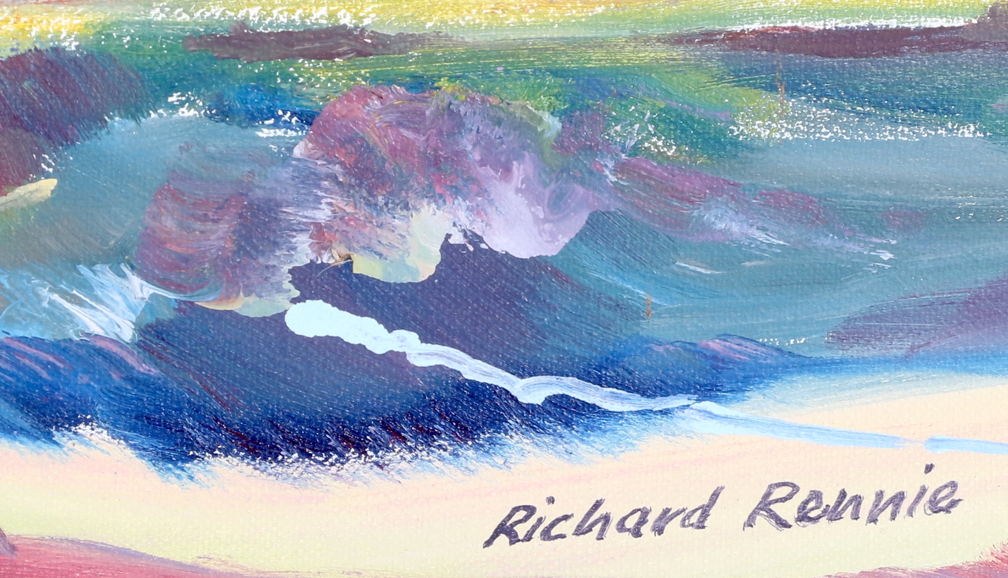 Richard Alexander Rennie | STORM OVER THE BEACHSIDE | MutualArt
