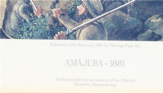 Lady Butler | (British 1846-1933) FLOREAT ETONA-BATTLE OF LAING'S NEK ...