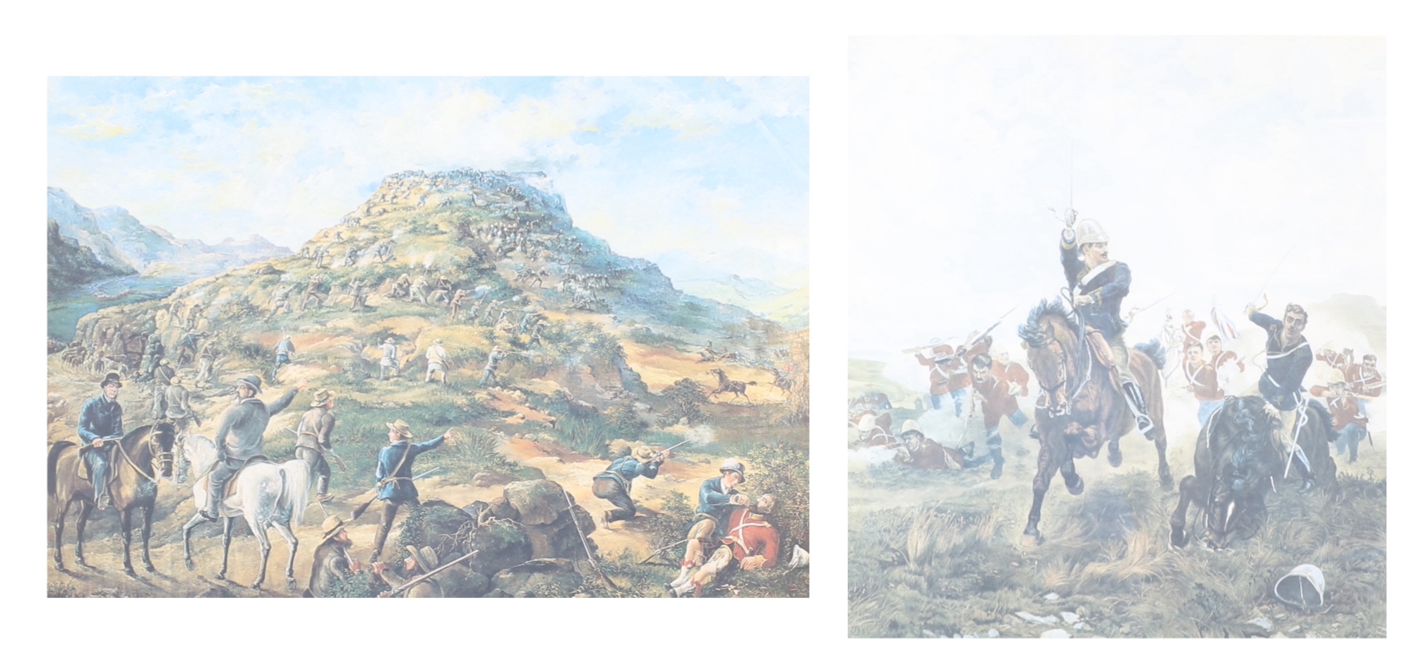 Lady Butler | (British 1846-1933) FLOREAT ETONA-BATTLE OF LAING'S NEK ...