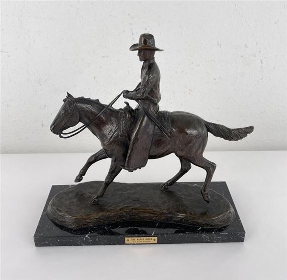 Gary Shoop | Gary Shoop The Range Rider Bronze | MutualArt