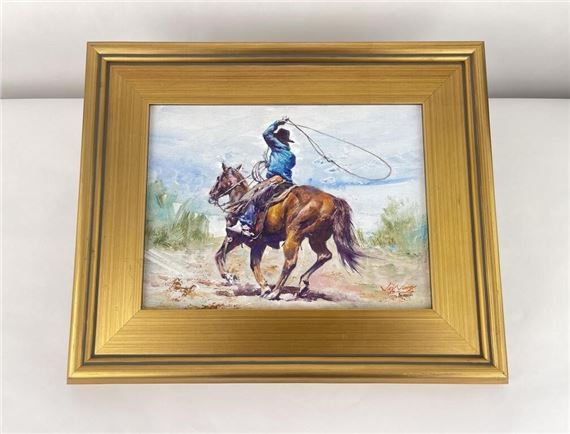 Jay Jung | Cowboy Painting | MutualArt