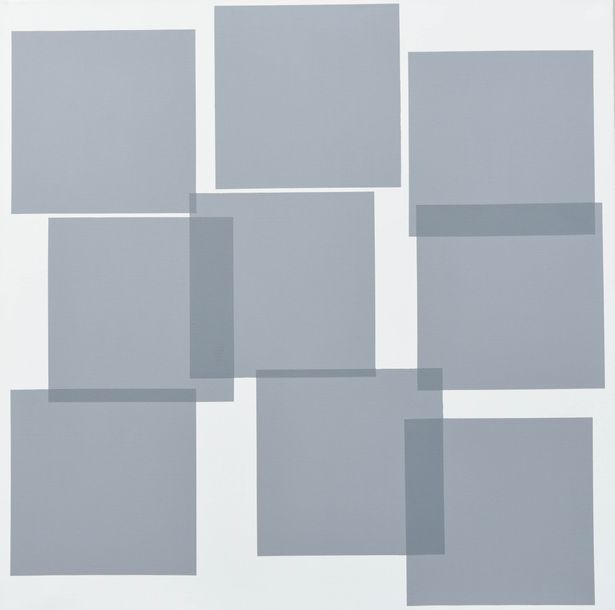 Vera Molnar | Neuf carrés gris | MutualArt