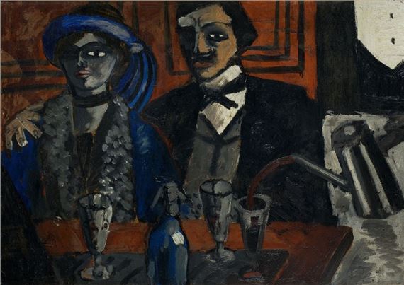 Auguste-Elysée Chabaud | Auguste CHABAUD (1882-1955) At the Cabaret ...