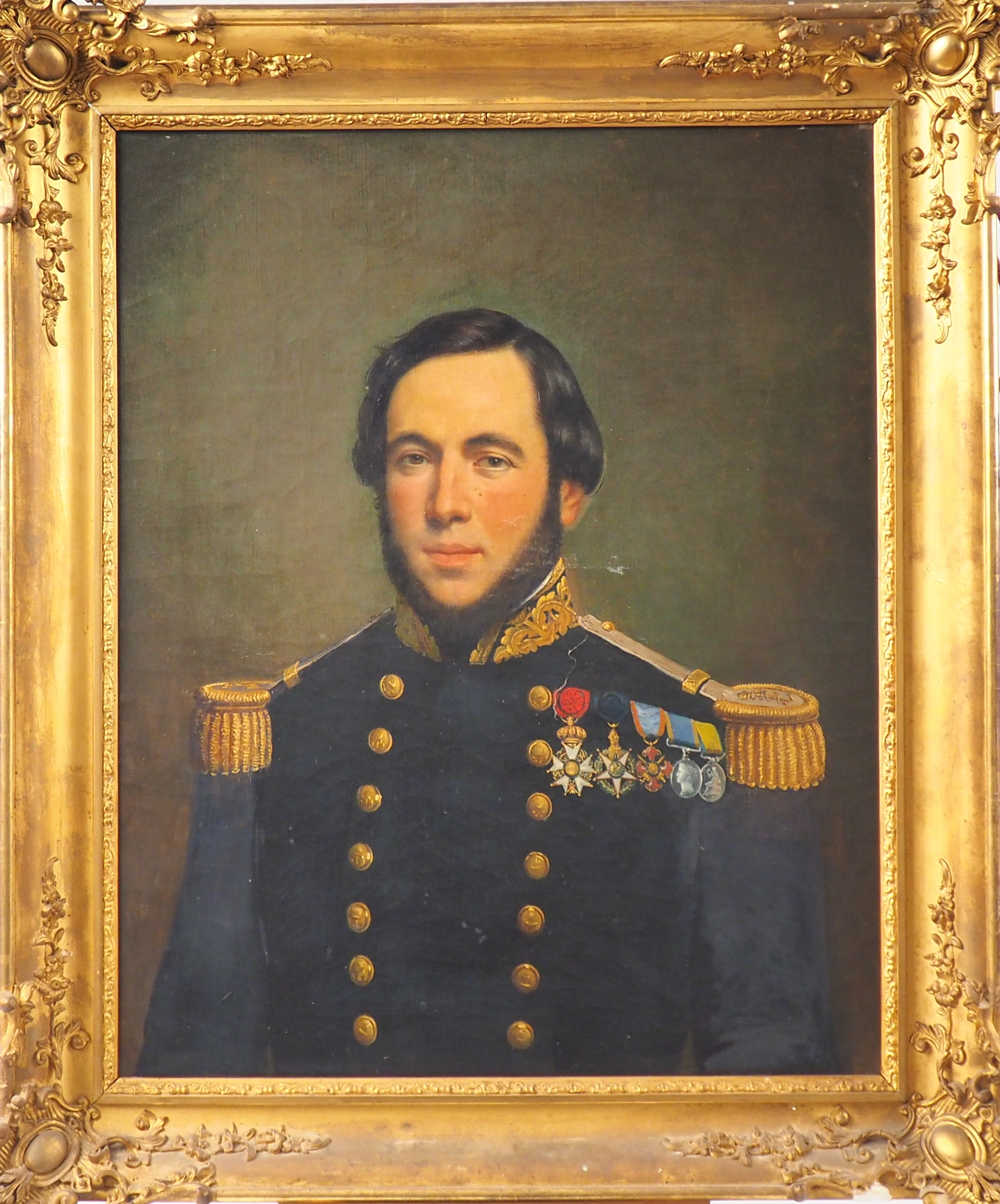French School, 19th Century | portrait d'officier de marine | MutualArt
