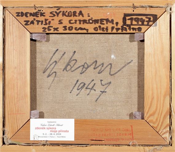 Zdenék Sykora | Still Life with Lemon (1947) | MutualArt