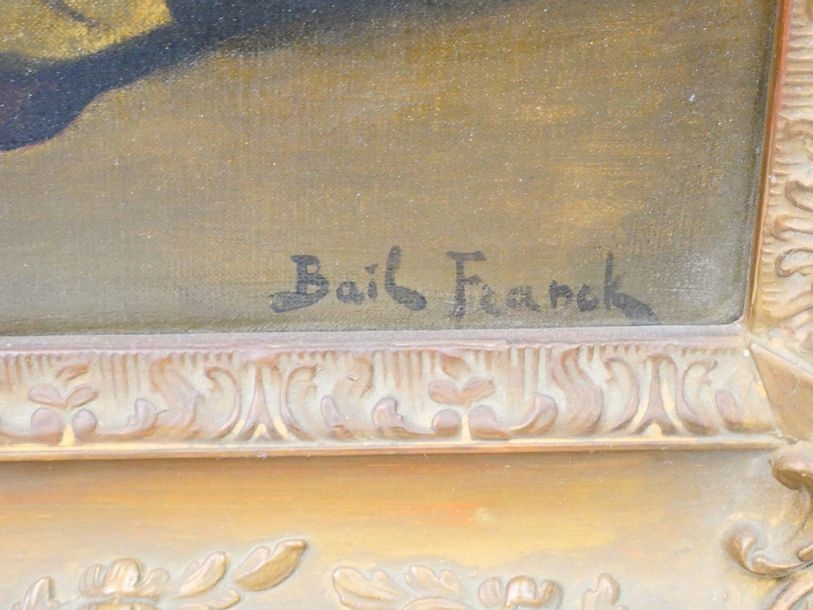 Franck Antoine Bail | 55 x 46,5 cm Dimensions with the frame : 69 x ...