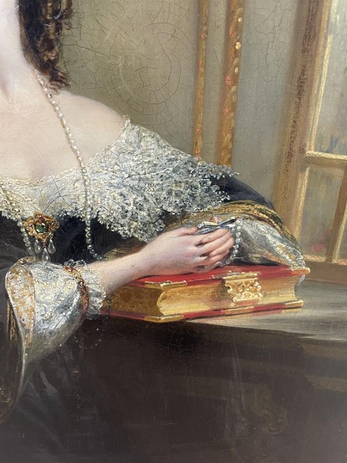 Edmond Thomas Parris | Portrait of Louise | MutualArt