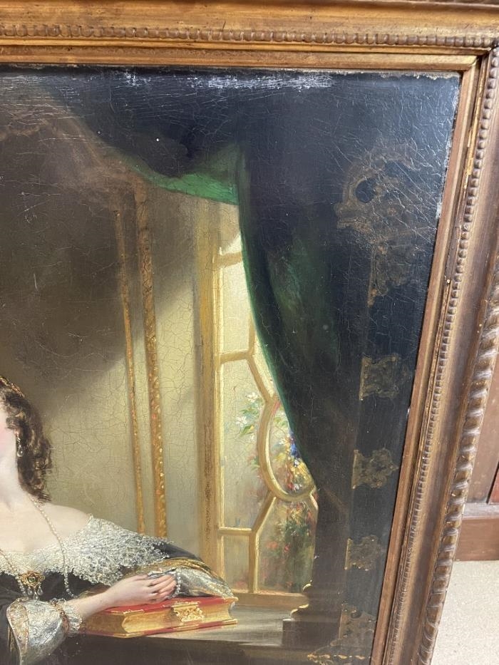 Edmond Thomas Parris | Portrait of Louise | MutualArt