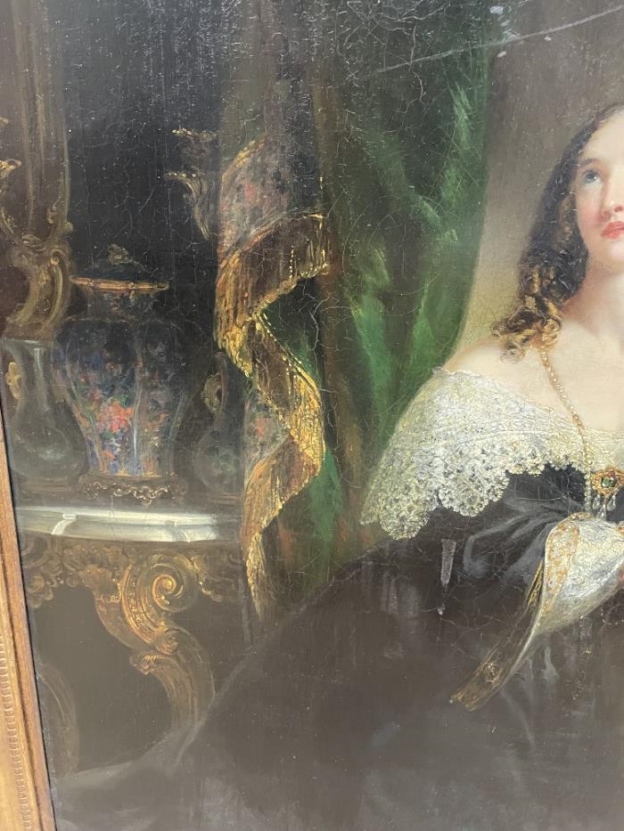 Edmond Thomas Parris | Portrait of Louise | MutualArt