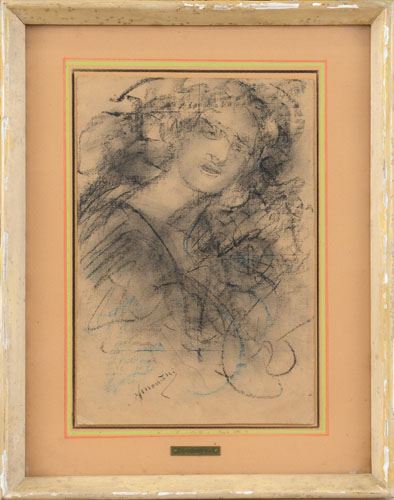 Antonio Mancini | Portrait of a woman | MutualArt