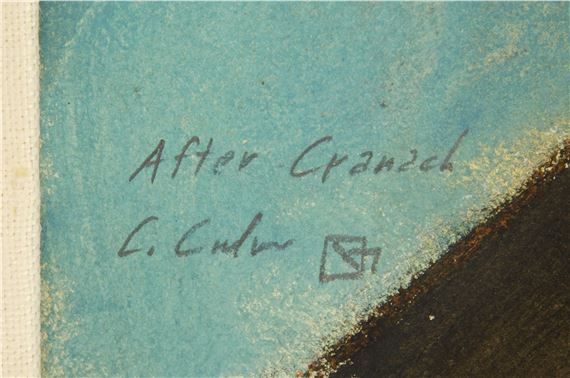 Charles Culver | Portrait of a Man (after Cranach) | MutualArt