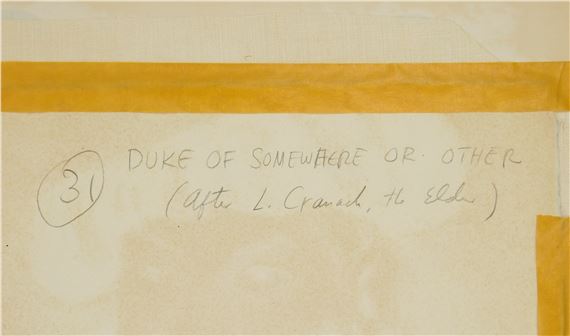 Charles Culver | Portrait of a Man (after Cranach) | MutualArt