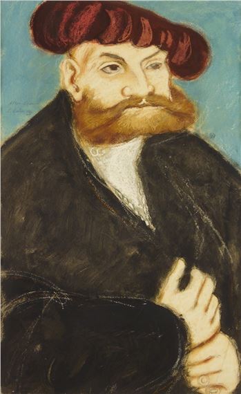 Charles Culver | Portrait of a Man (after Cranach) | MutualArt