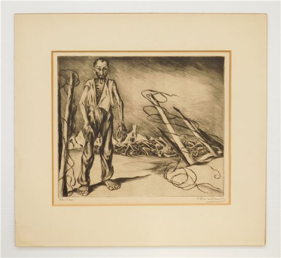 Isac Friedlander | Whither (1945) | MutualArt