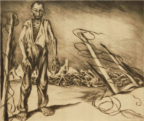 Isac Friedlander | Whither (1945) | MutualArt