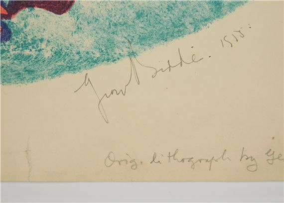 George Biddle | Storks and Fish (1958) | MutualArt