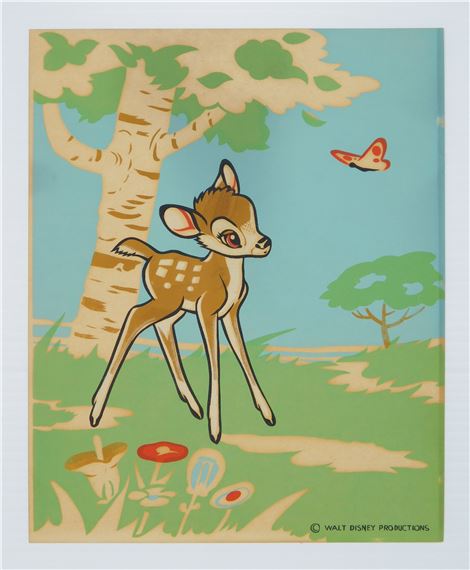 Walt Disney | Bambi, Thumper and Flower | MutualArt