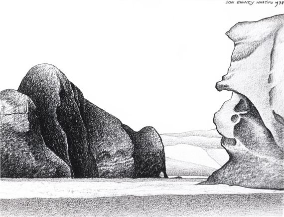 Don Binney | Whatipū (1978) | MutualArt