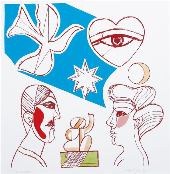 Pat Hanly | Wonder (1985) | MutualArt