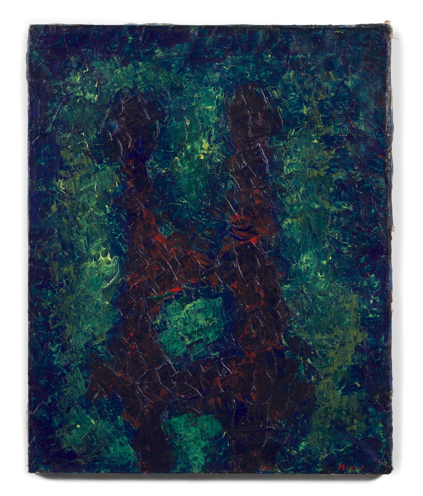 Mario Nigro | Untitled. (1959) | MutualArt