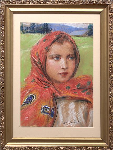 Stanislaw Gorski | Portret młodej góralki | MutualArt