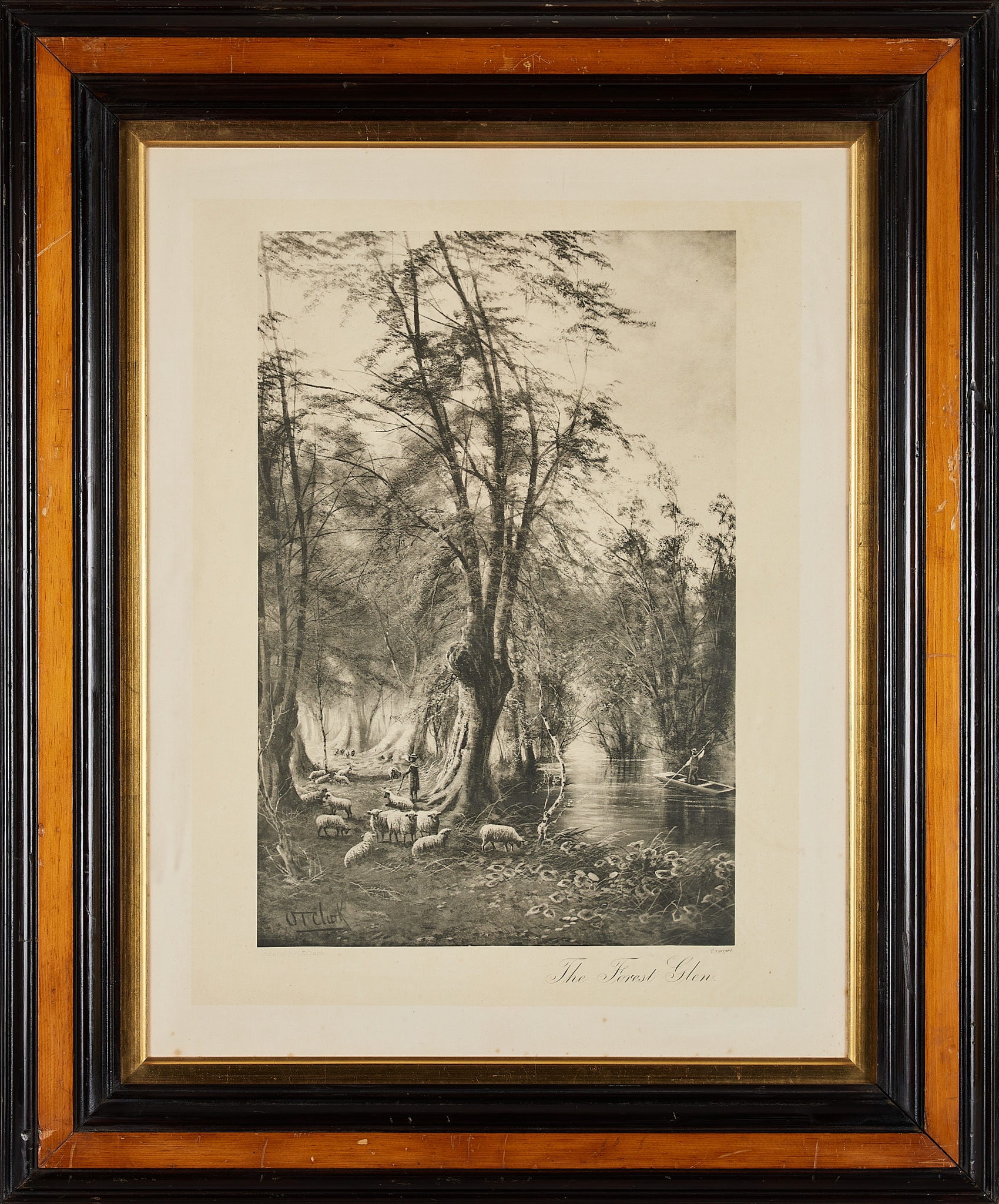 Samuel Prout | Thomas Orford Clark, 'The Angler's Retreat' and 'The ...