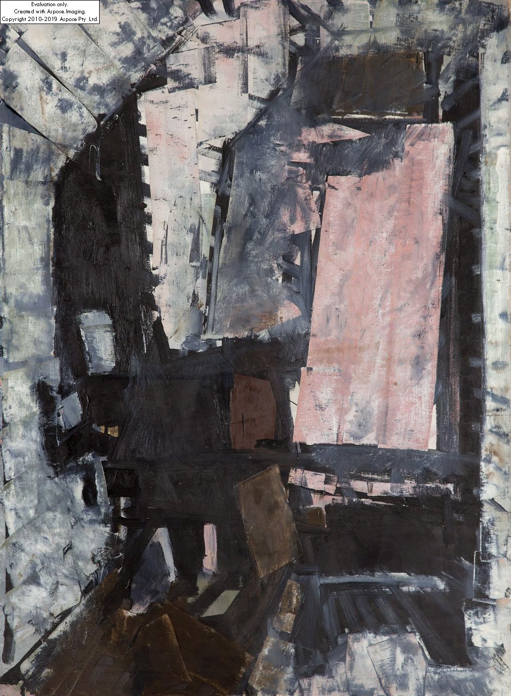 Jacek Sienicki | Wnętrze pracowni (1987) | MutualArt