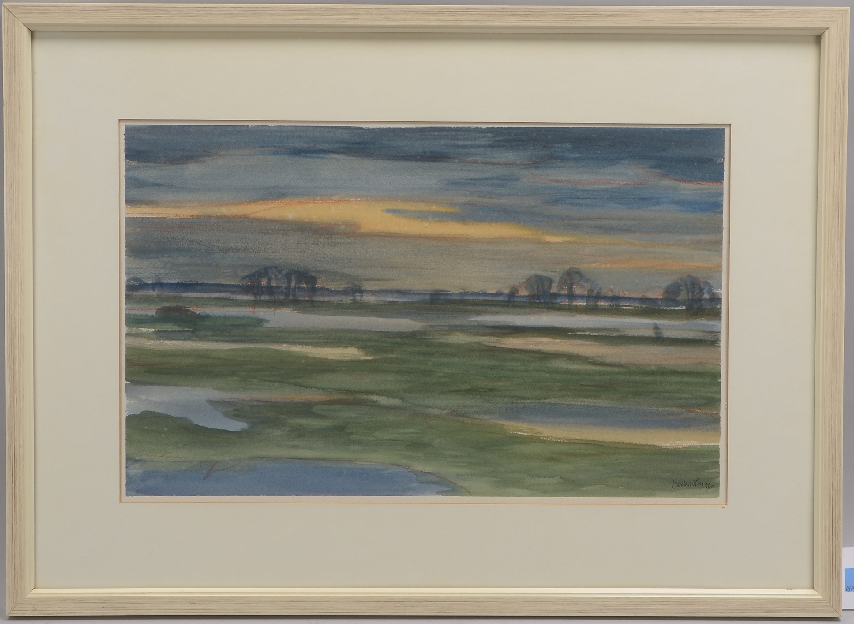 Christian Modersohn | Worpsweder Moorlandschaft | MutualArt