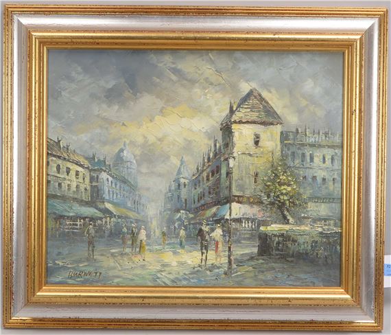 Louis Anthony Burnett | Pariser Straßenszene | MutualArt