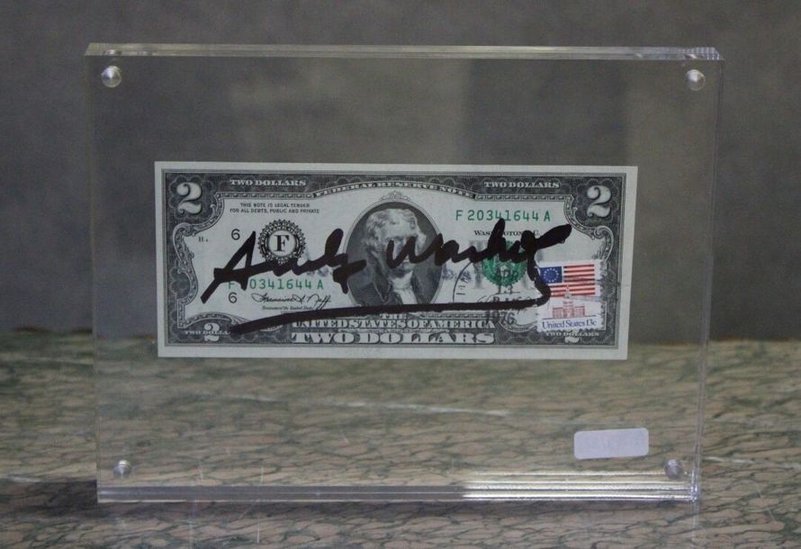 Andy Warhol | One dollar bill (George WASHINGTON) (1976) | MutualArt