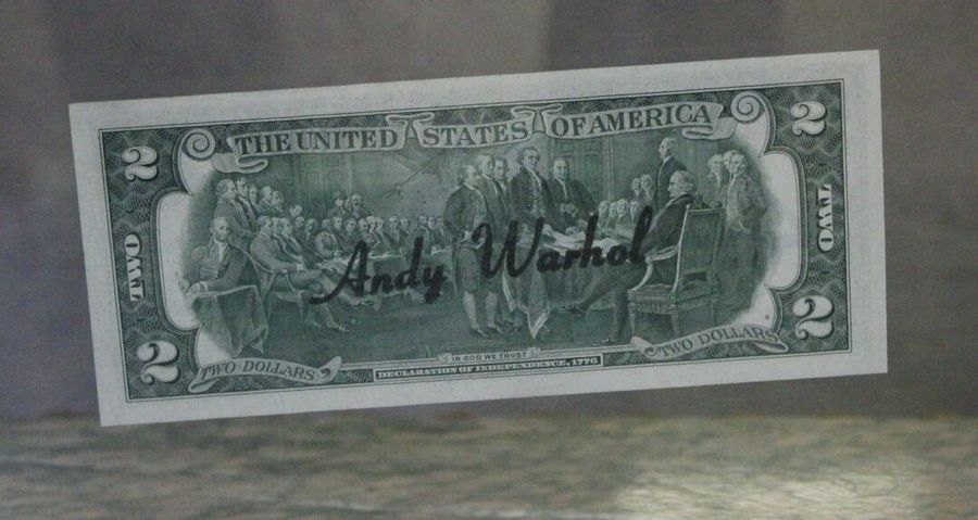 Andy Warhol | One dollar bill (George WASHINGTON) (1976) | MutualArt