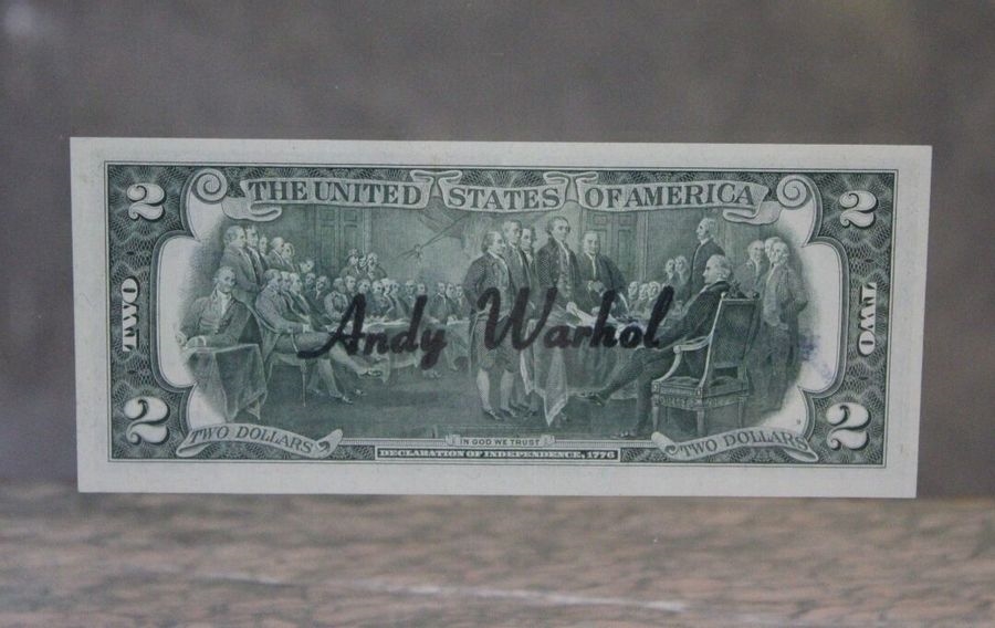 Andy Warhol | One dollar bill (George WASHINGTON) (1976) | MutualArt