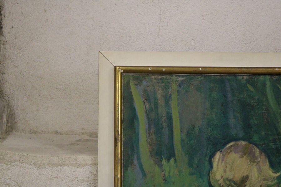 Milivoj Uzelac | Three children (1952) | MutualArt