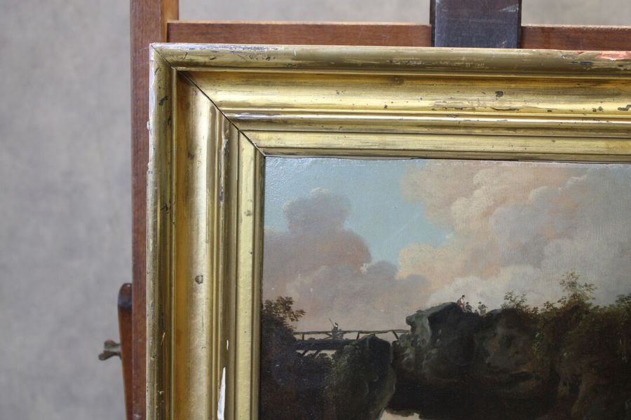 Jacob Philippe Hackert | Waterfall landscape and ancient ruin (1758 ...