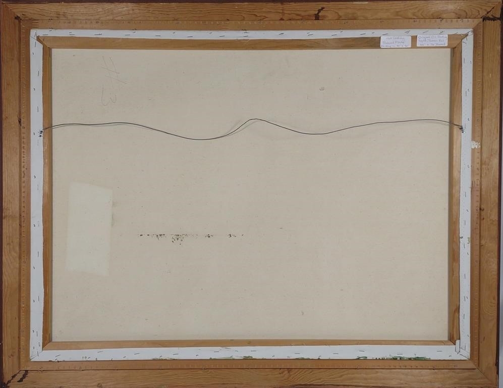 Thomas Pell | Thomas Pell Original Canvas Painting of Flower | MutualArt