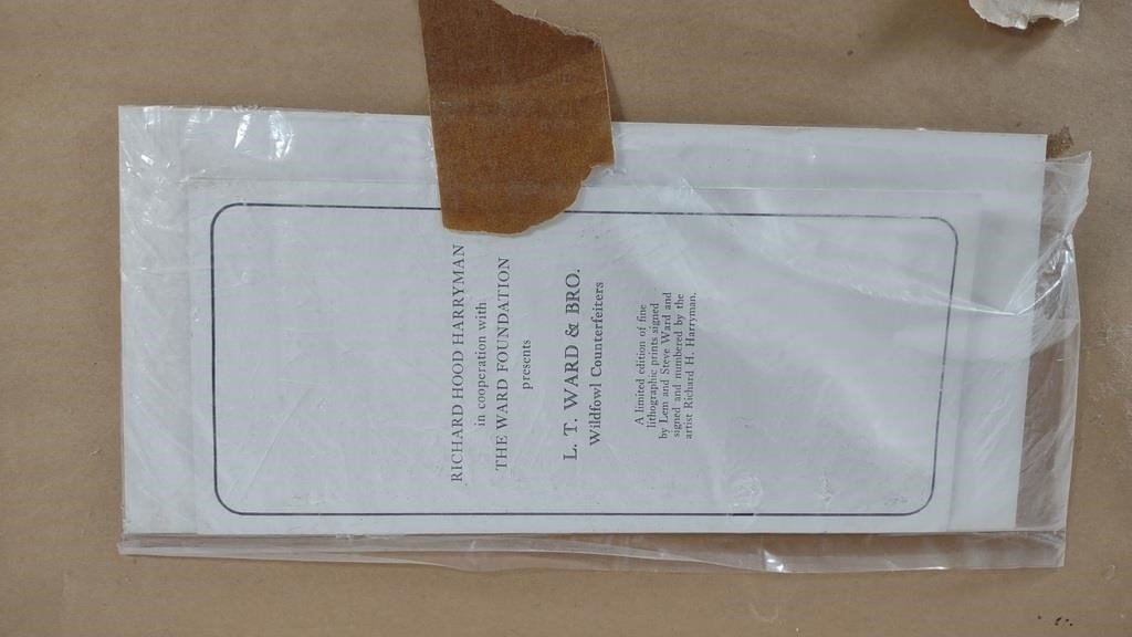 R.H. Harryman | Lem & Steve Ward Signed R.H. Harryman Decoy Print (1974 ...