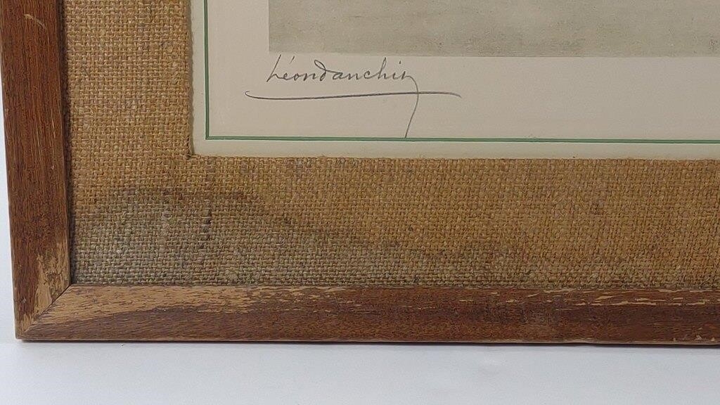 Leon Danchin | Leon Danchin Signed Duck Etching w/ COA (20) | MutualArt