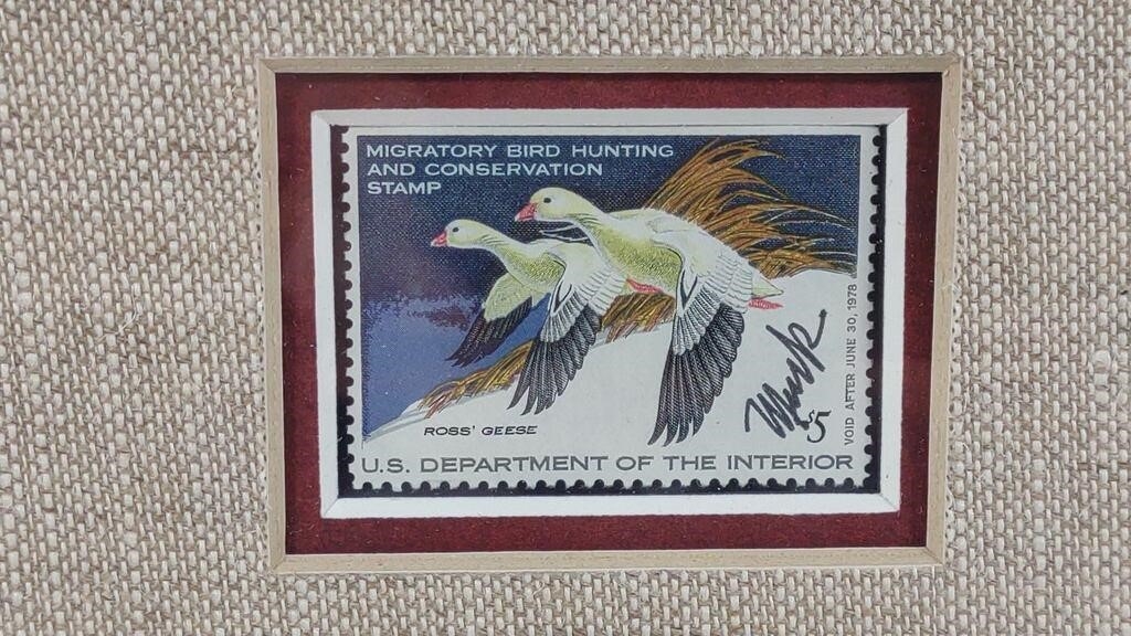 Martin Murk | Martin Murk Signed 1977 $5 Federal Duck Stamp Art | MutualArt