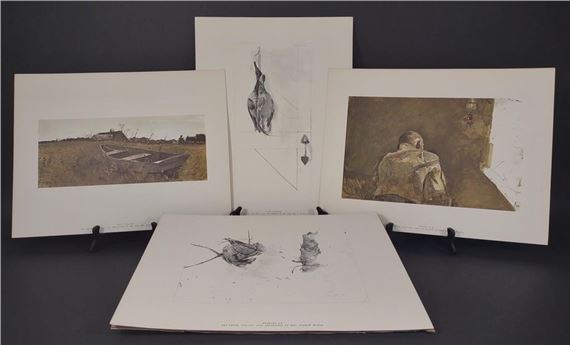 Andrew Wyeth | Set of 4 Andrew Wyeth Four Seasons Prints | MutualArt