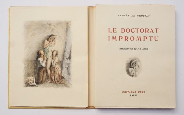 Paul-Emile Becat | BÉCAT (Paul-Émile) & NERCIAT (Andréa de). Le ...