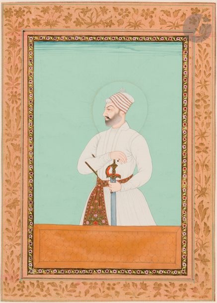 Mughal School, 19th Century | Portraits of Sultan Ibrahim and Muhammad ...
