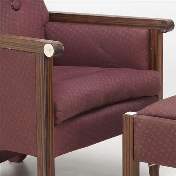 Wendy Stayman | Armchair and ottoman (Circa 1990) | MutualArt